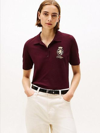 Tommy Hilfiger Polo coupe standard à blason brodé