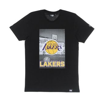 New Era Homme, Tops, Noir, Taille: XL T-shirt NBA Loslak Noir