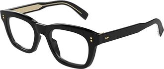 Dunhill unisex, Accessoires, Noir, Taille: 51 MM Du0101O Optical Frame