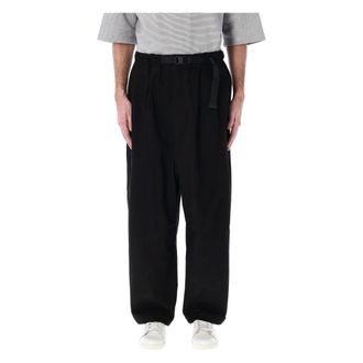 Comme Des Gar&ccedil;ons Schwarze G&uuml;rtel-Jogger Stilvolles Bequemes Aussehen - - Trousers - Herren - Schwarzk - S