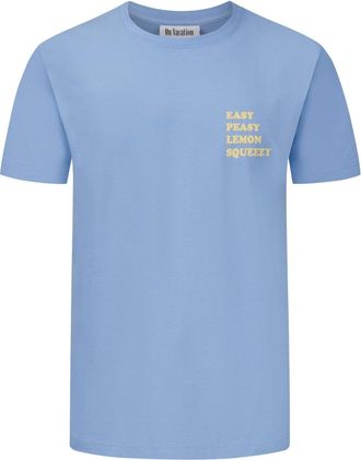 On Vacation T-Shirt mit Lemon Squeezy-Motiv auf R&uuml;ckenseite in