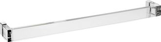 Kartell Rail Handtuchhalter, Plastik, kristall, 60 x 4 cm