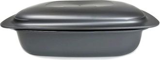 Tupperware 3,3 L UltraPro flach Bräter Ultra Pro Kasserolle grau 10176