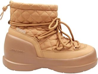 Moon Boot Stiefel - Quilted Half-Moon Mid Boot, Sand - Gr. 36 (EU) - in Beige - f&uuml;r Damen