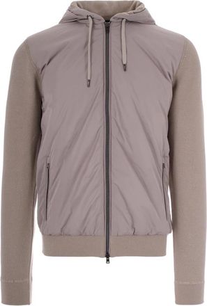 Herno Homme, Sweatshirts et sweats &agrave; capuche, Gris, Taille: XL SweaT-shirt zipp&eacute;
