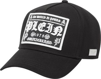 Philipp Plein Homme, Accessoires, Noir, Taille: ONE Size Baseball Cap Gothic