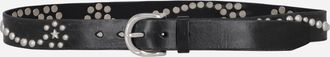 Our Legacy Star Fall Belt Black