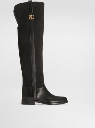 Dolce & Gabbana Cavallerizzo - Frau Stiefel Und Siefeletten Schwarz 39.5