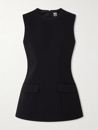 Toteme Oberteil Aus Cady - Schwarz