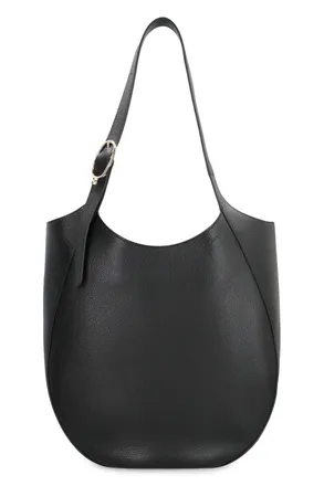 Longchamp Womens Tote Bag Le Foulonn&eacute; Black Leather Cowhide
