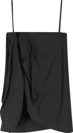 Isabelle Blanche Femme, Tops, Noir, Taille: 38 FR Top avec
