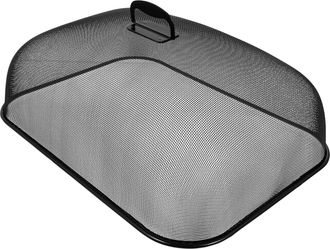 Valiclud Metall Lebensmittelabdeckung Rechteckig Lebensmittelechter Edelstahl Insektenschutz F&uuml;r K&uuml;che Und Picknick Dicht Verschlossen Quadratische Abdeckung F