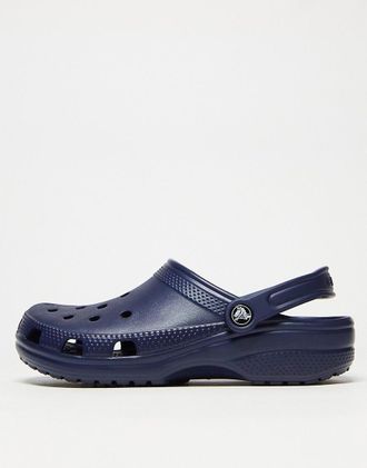 Crocs Klassische Unisex-Clogs in Marineblau