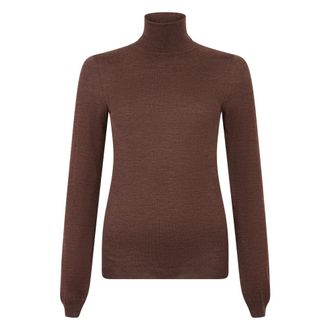 Maison Margiela Rollkragenpullover - - Knitwear - Damen - Braun - S