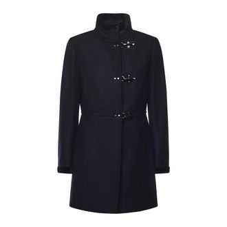 Fay Virginia Coat - - Coats - Damen - Schwarzk - XS