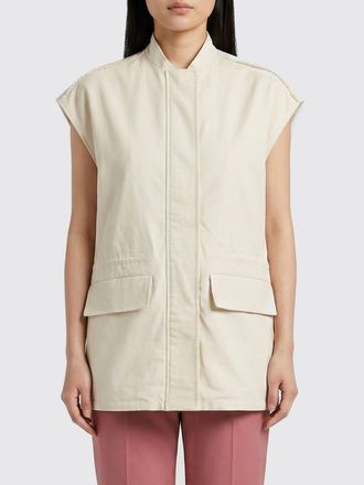 Fabiana Filippi Gilet FABIANA FILIPPI Femme couleur Beurre