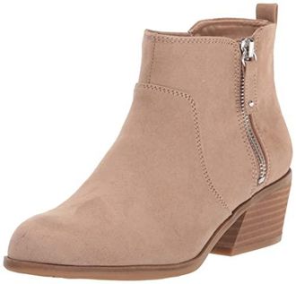 Dr. Scholls Shoes Femme sans Loi Bottine, Tissu Taupe grillé, 42.5 EU