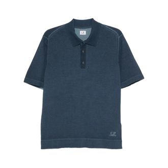 C.P. Company C.p. Company, Homme, Tops, Bleu, Taille: XL Polo