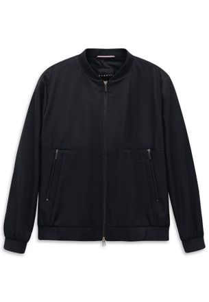 Bugatti Herren Blouson water-repellent mit Collegekragen