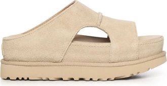 UGG Ugg, Femme, Chaussures, Beige, Taille: 38 EU Goldenstar Hi Cutout Slide