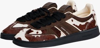 Tommy Hilfiger Baskets basses imprim&eacute; vache &agrave; lacet