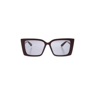 Alexander McQueen Rectangular Wide Sonnenbrillen - - Accessories - Damen - Braun - ONE SIZE
