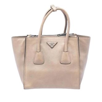 Prada Pre-owned Twin Pocket Satchel - - Pre-owned - Damen - Beige - ONE SIZE