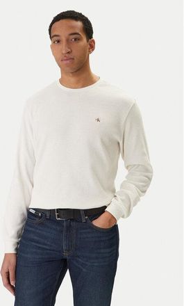 Calvin Klein Jeans Longsleeve LV040EM217 Creme Regular Fit