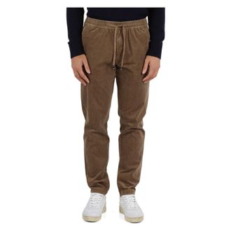 Tommy Hilfiger Samt Cord Relaxed Tapered Hose - - Trousers - Herren - Beige - W30