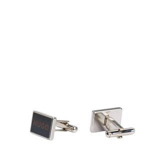 HUGO BOSS E-Frame Manschettenkn&ouml;pfe - - Accessories - Herren - Schwarzk - ONE SIZE