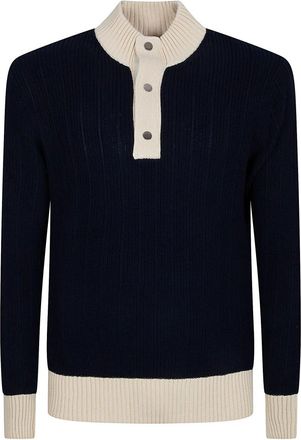 Ballantyne Homme, Pulls, Bleu, Taille: L Pulls Ballantyne