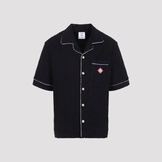 Casablanca Chemise monogramme en tissu &eacute;ponge Casablanca