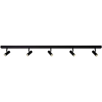 Nordlux Spoterie omari 5-Spot M&eacute;tal Noir, H.7.5 - IP20 - led Module / Int&eacute;rieur