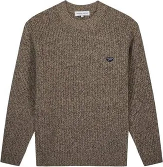 Maison Labiche Pull droit col rond en laine