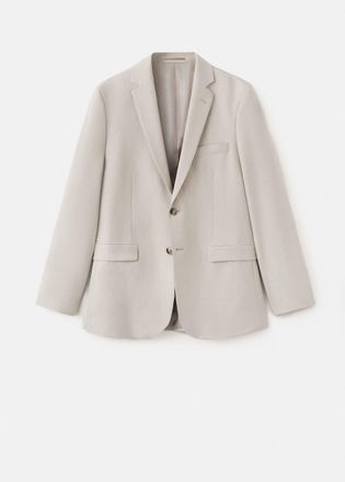 Mango Veste costume Par&iacute;s super slim-fit &eacute;cru - Homme - 44 - MANGO MAN