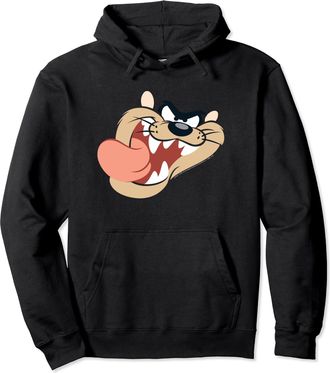 Looney Tunes Looney Tunes Tasmanian Devil Face Pullover Hoodie