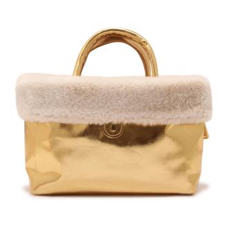 La Milanesa Arisa O Tasche mit Abnehmbarem Riemen - - Bags - Damen - Gelb - ONE SIZE