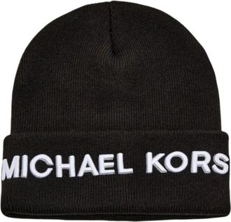 Michael Kors Logo-gestickte Beanie - - Accessories - Herren - Schwarzk - ONE SIZE