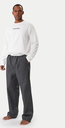 Calvin Klein Pyjama Ls Tee LV00NM2953 Wei&szlig; Regular Fit