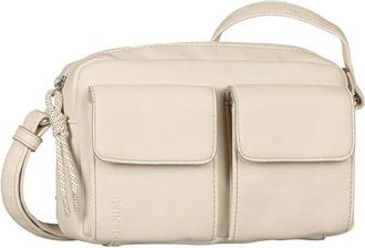 Tom Tailor Denim TOM TAILOR Malina, Sac à bandoulière pour Femme, Blanc cassé, m