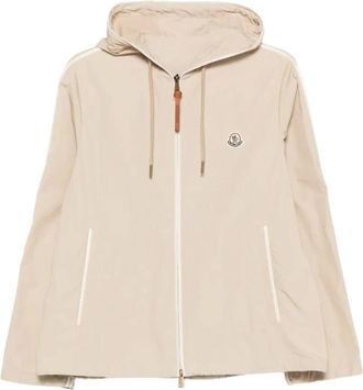 Moncler Femme, Vestes, Beige, Taille: 42 FR Sarracenia Jacket