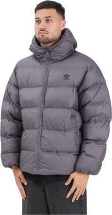 adidas Homme, Vestes, Gris, Taille: S Tonal Hooded Puffer