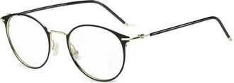 HUGO BOSS lunettes de vue à monture ronde - Noir