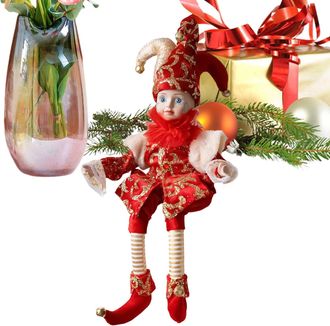 Generic Weihnachtsspielzeug - M&auml;dchen Hoche der Kopf Dekoration Haus - Tischdekoration 45 cm f&uuml;r Partys - f&uuml;r Schlafzimmer, Wohnzimmer, Innenbereich, Eingangs