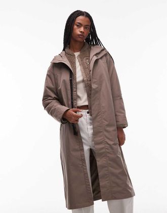 The North Face Nukabira - Parka imperm&eacute;able - Marron-Brown