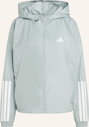 adidas Hyperglam 3-Streifen Windbreaker gruen