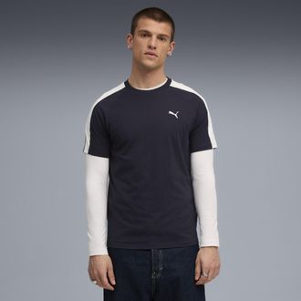 Puma T-shirt T7 Homme, V&ecirc;tements, Bleu, XXL