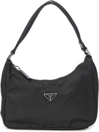 Prada Crossbody Bags - Mini Zip Hobo - Gr. unisize - in Schwarz - f&uuml;r Damen