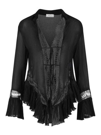 Blumarine Chemise - Noir