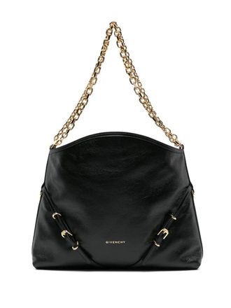 Givenchy Hobo Bags - Grained Calf Leather Slouchy Bag - Gr. unisize - in Schwarz - f&uuml;r Damen